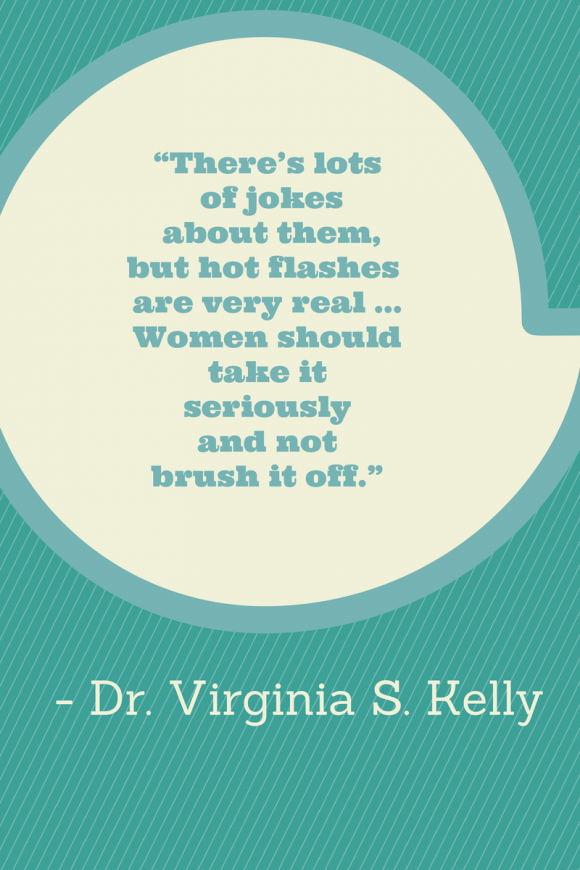 Infographic: There's help for hotflashes | health enews