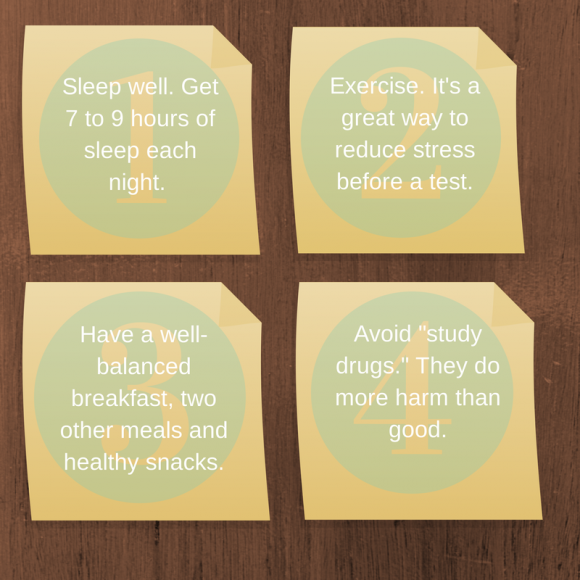 Infographic: A+ Study Tips | health enews