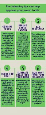 Infographic: 6 ways to stop sugar cravings | health enews
