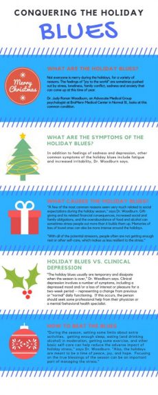 Infographic: How to conquer the holiday blues | health enews
