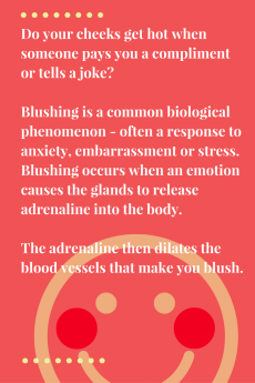 Infographic: 4 tips to minimize blushing | health enews