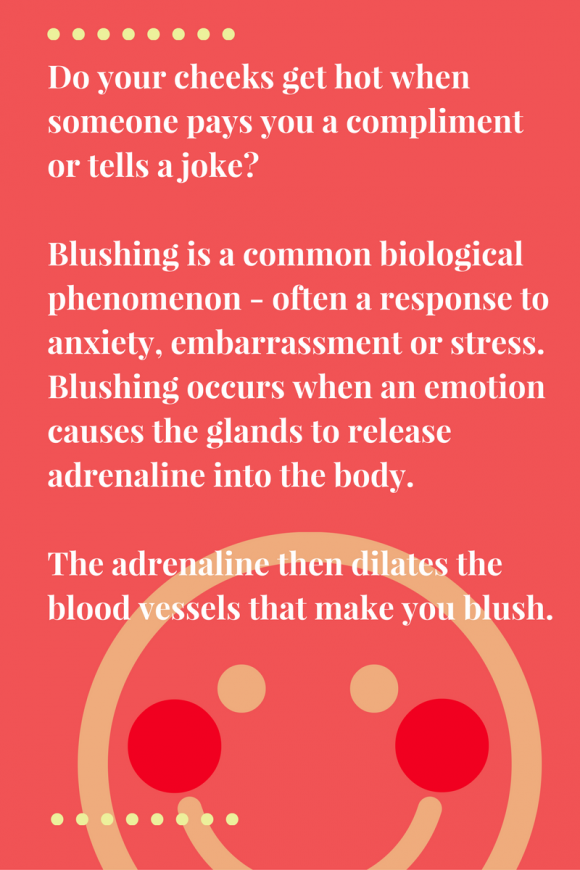 Infographic: 4 tips to minimize blushing | health enews