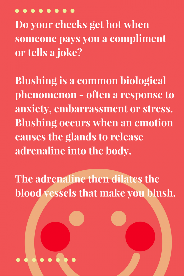 Infographic: 4 tips to minimize blushing | health enews