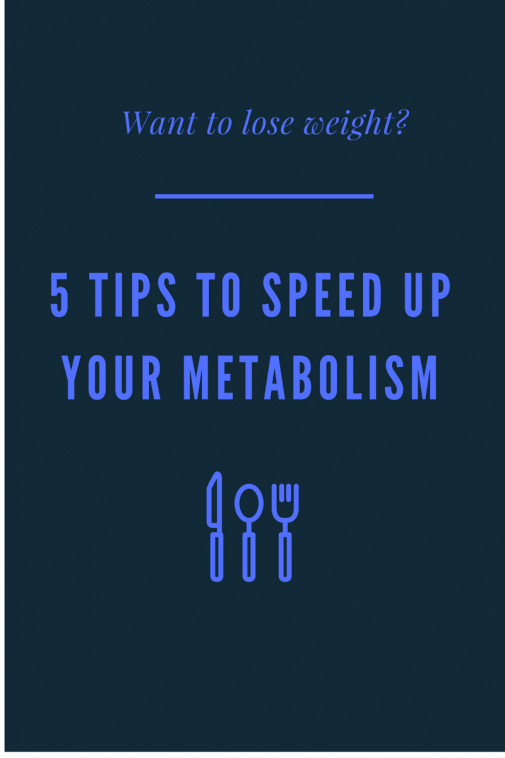 Infographic: 5 tips to speed up your metabolism | health enews