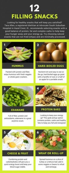12 healthy, filling snacks to keep you full and energized | health enews