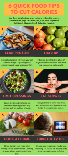 6 quick tips to cut calories | health enews