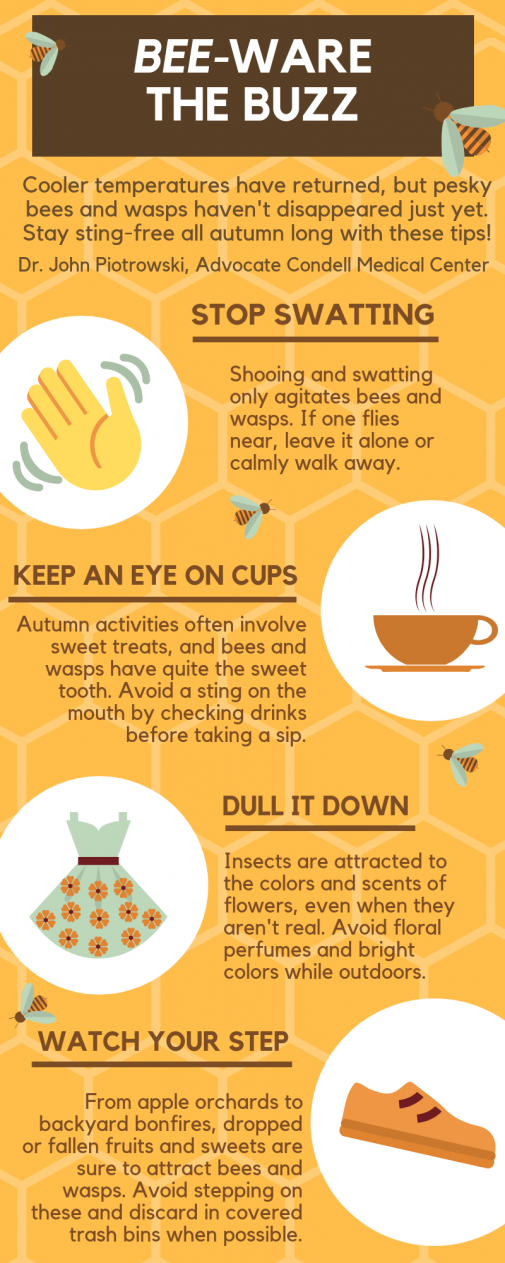 Beware the buzz: Stay sting-free this autumn | health enews